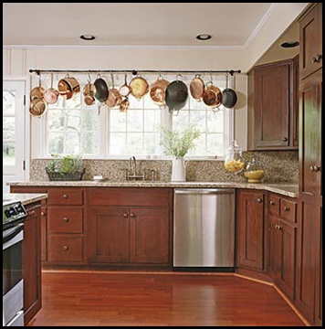 KraftyMum: Pot Racks/Kitchen Decor